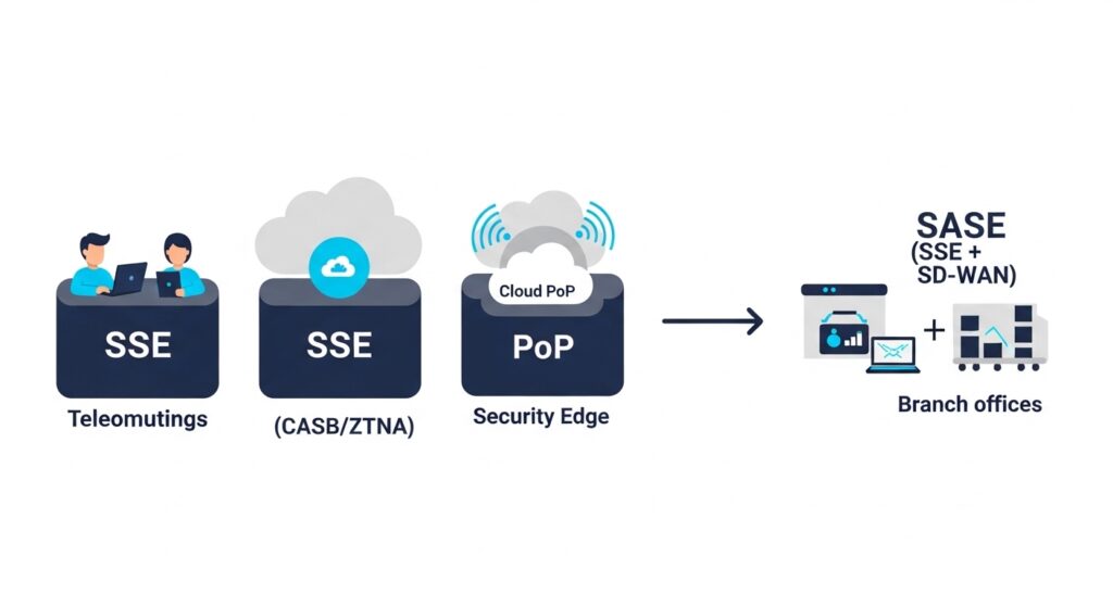 SASEとSSEの違いを完全整理：SSE先行で始める現実的なゼロトラスト導入ロードマップ-ITキャリアはMayonez