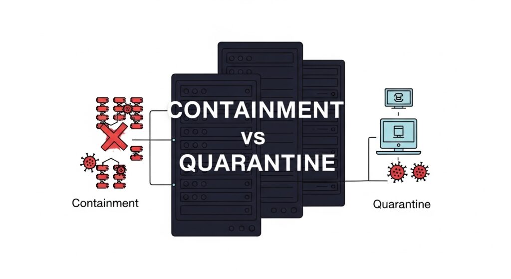 サイバー攻撃の初動判断を誤らない：Containment vs Quarantineの違いと封じ込め意思決定フレームワーク-ITキャリアは ...